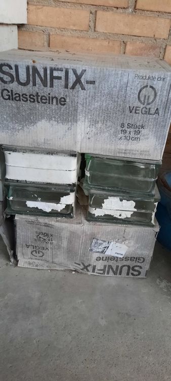 Glasbausteine Sunfix Vegla (19×19×10 cm) (Gebraucht) in Safenwil für ...