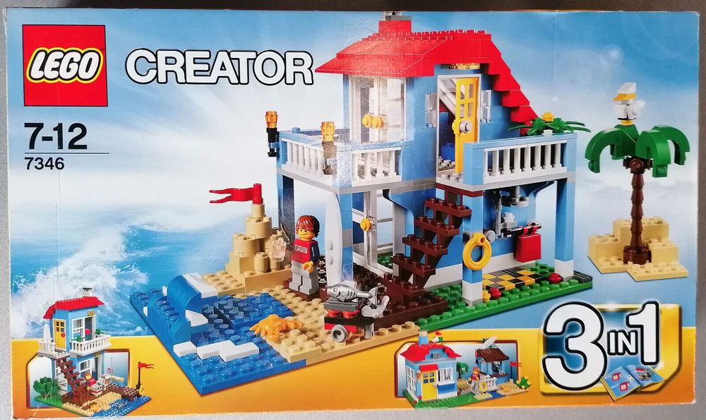 Lego Creator 7346 Strandhaus 3 in 1 | Kaufen auf Ricardo