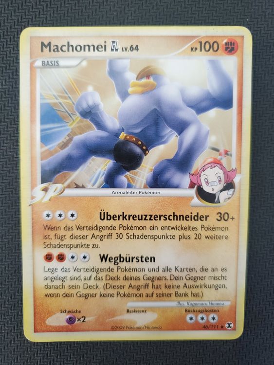 Machomei Pokemon Karte (Gebraucht) in Opfikon für CHF 1 – mit Lieferung auf Ricardo kaufen