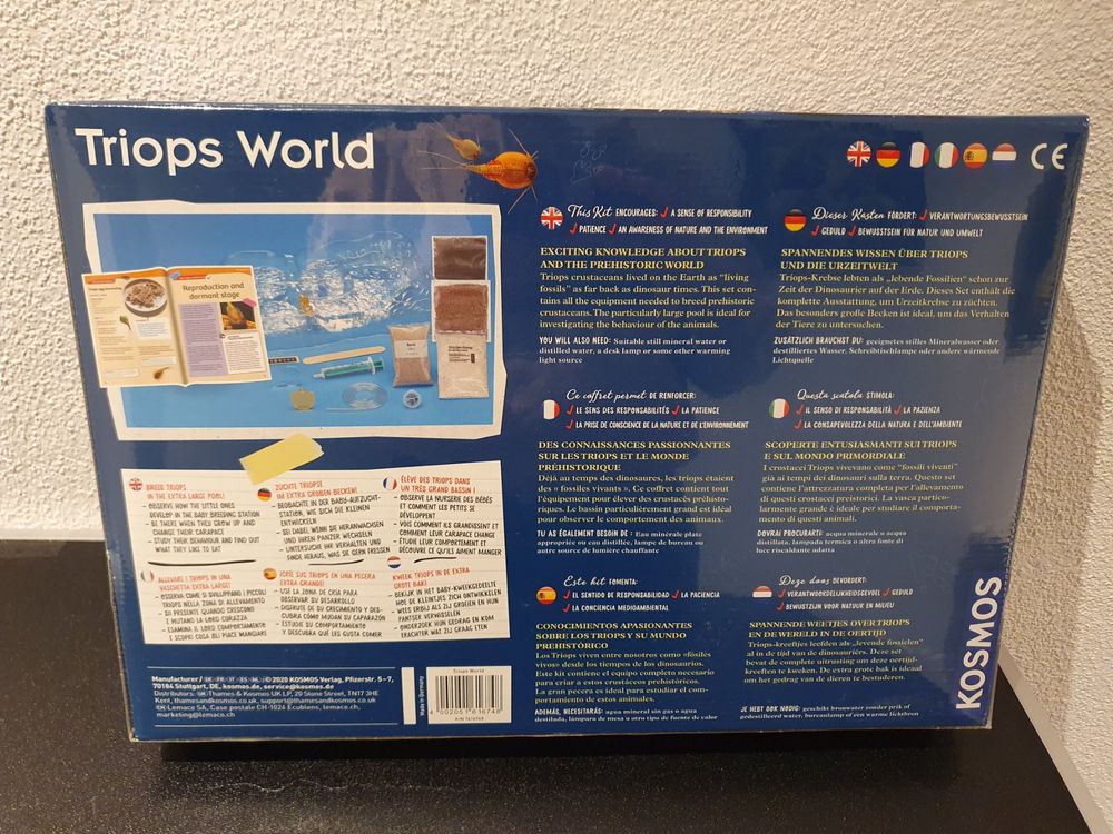 Kosmos - Triops World - Prehistoric life (Neu und originalverpackt) in ...