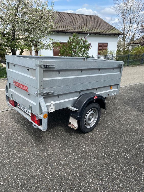 Pongratz Anhänger LPA 206 G 1000kg (Gebraucht) in Fruthwilen für CHF 700 – nur Abholung auf ...