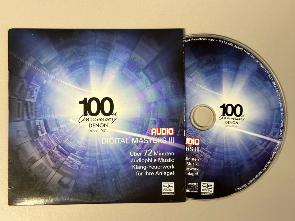 Digital Masters III: 100th Anniversary DENON Demo Audio CD (Gebraucht ...