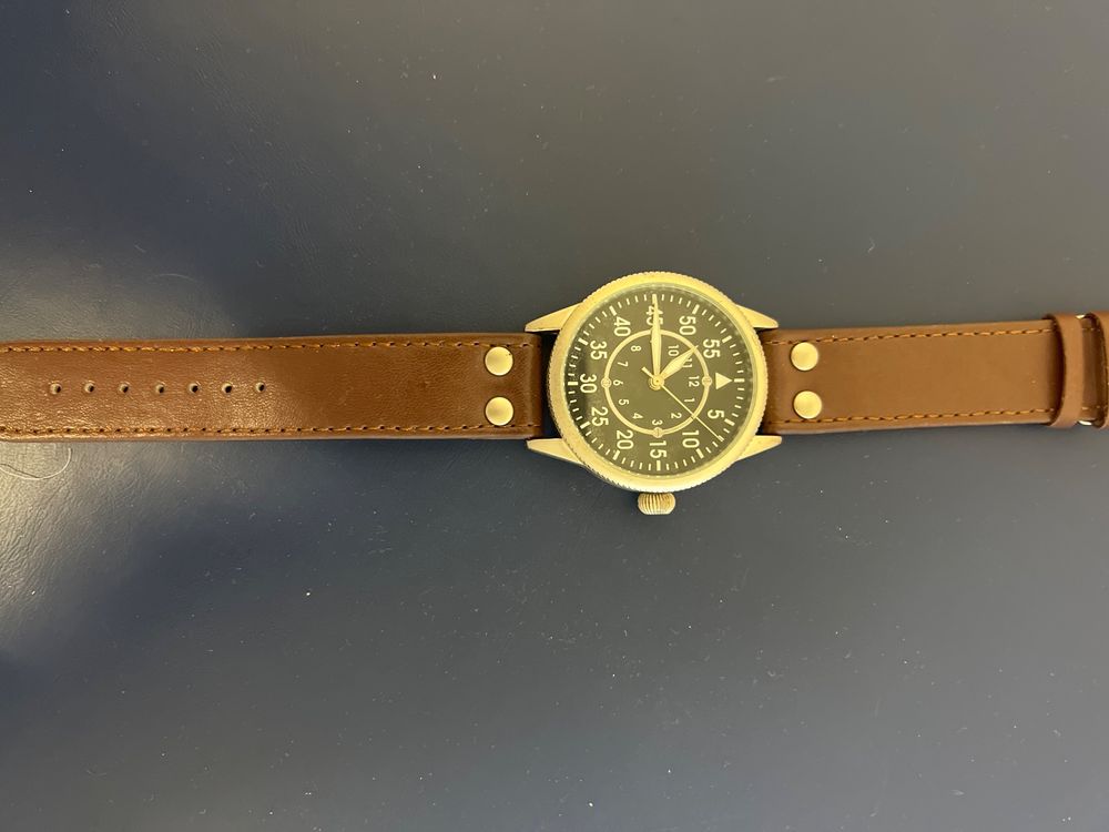Pilot Handaufzug Uhr 45 mm | Kaufen auf Ricardo