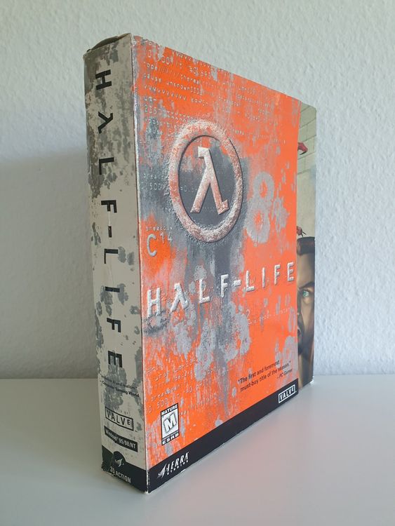 PC Game Half-Life (1998) Erstausgabe Klappcover US Big Box (Gebraucht ...