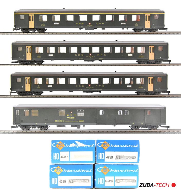 Roco 4x EW II Personenwagen der SBB H0 GS mit OVP (Gebraucht) in St. Gallen für CHF 41 – mit ...