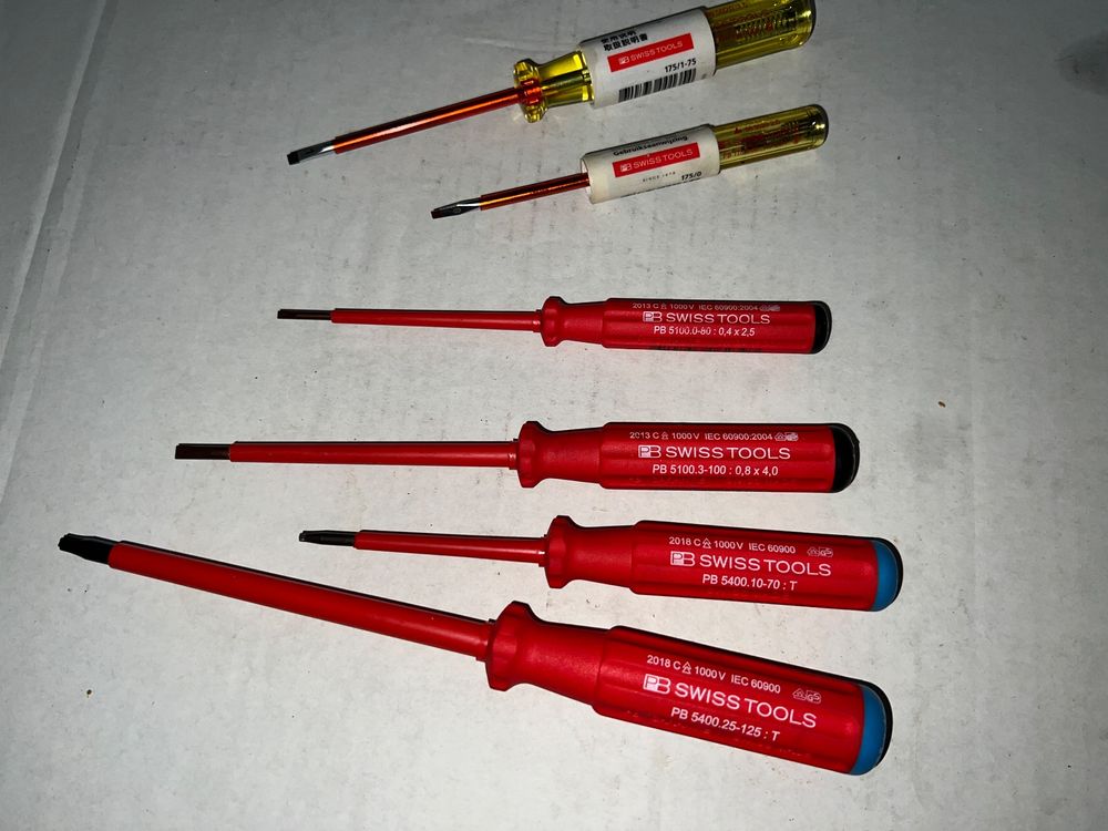 Konvolut Swiss Tools Elektro Werkzeug Stromprüfer Torx ect (Neu (gemäss ...