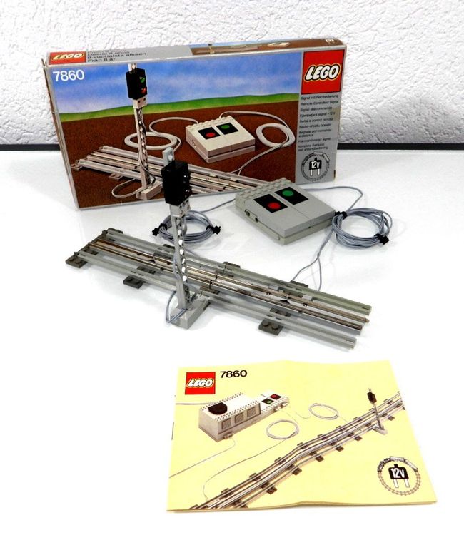 LEGO 12 VOLT EISENBAHN 7860 SIGNAL MIT FERNBEDIENUNG | Kaufen auf Ricardo