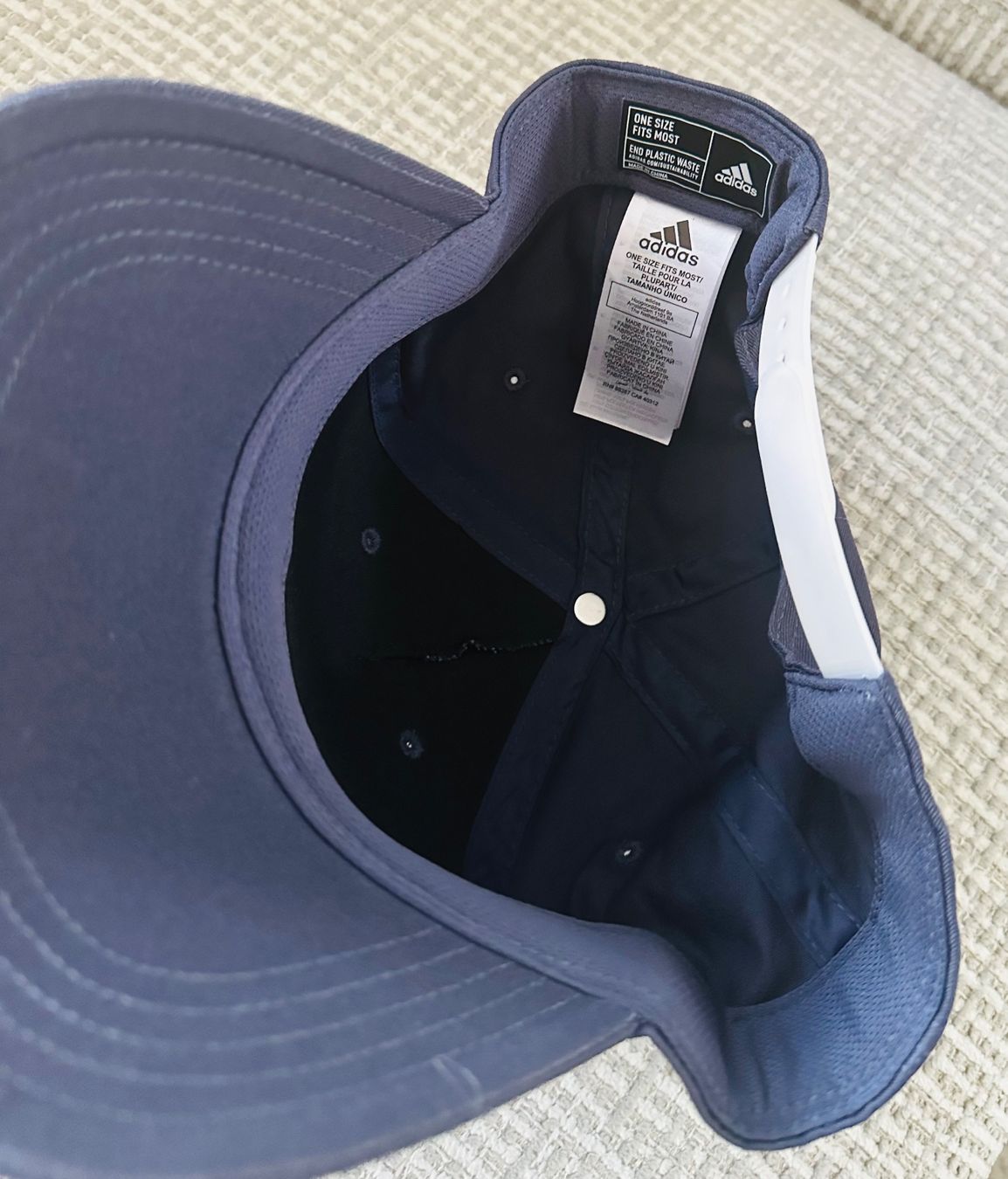 🟢Casquette Adidas bleu marin taille unique- Adidas Cap NEU (Neuf avec ...