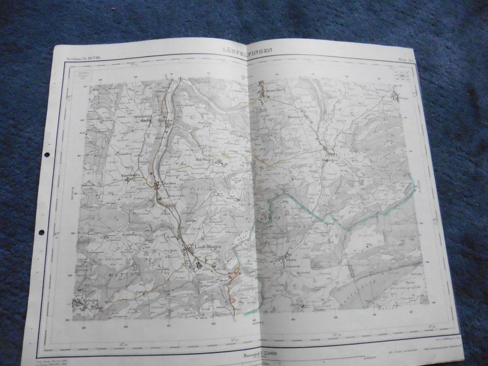 Wittinsburg,Oltingen,Wisen,Buckten,Flurnamen,Mühle,Höfe,Bahn (Gebraucht) in Lausen für CHF 5 ...