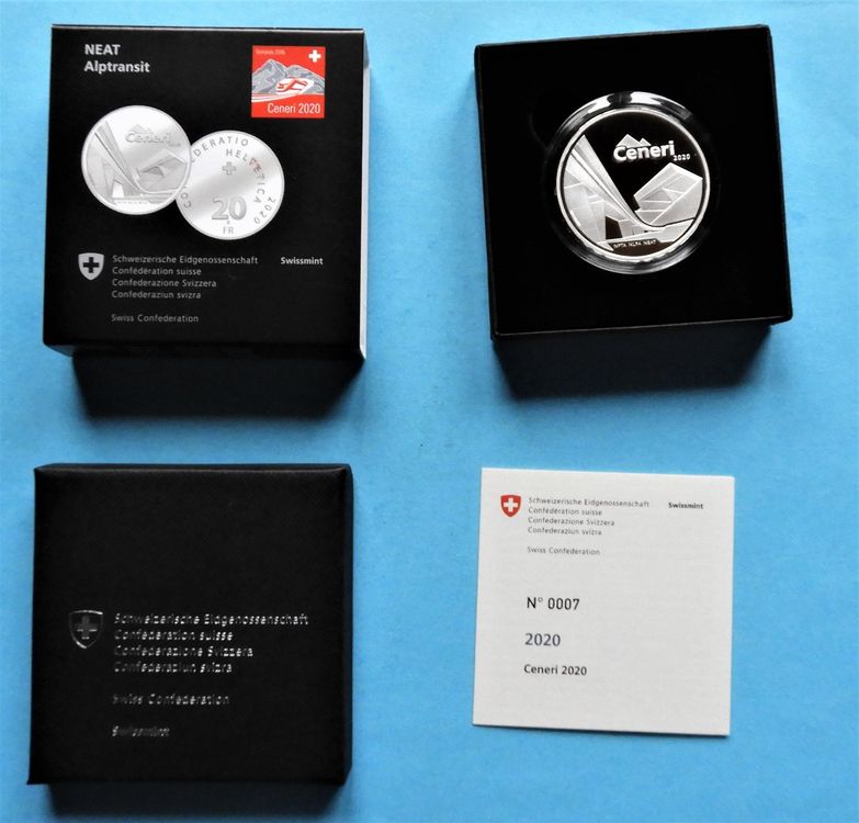 20 Fr 2020 NEAT Ceneri PP Nr. 0007 | Kaufen auf Ricardo