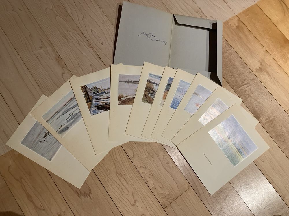 12 Bilder CHLandschaften Max Boller Originalunterschri | Kaufen auf Ricardo