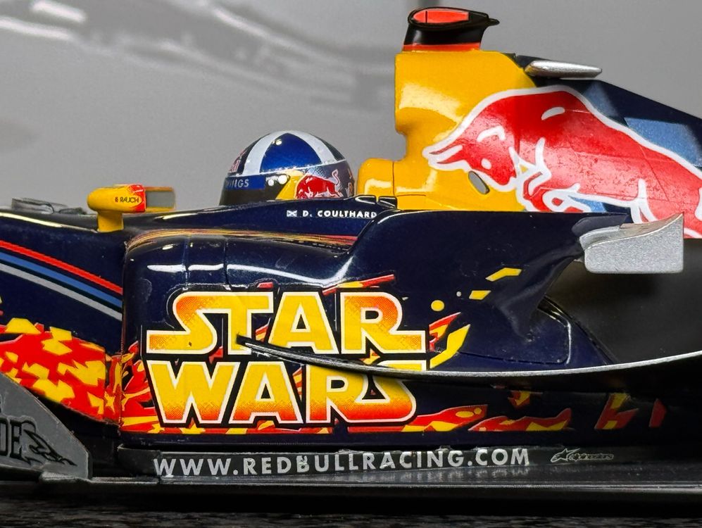 Red Bull RB1 Star Wars Relivery Monaco 2005 F1 Formel 1 1/18 (Gebraucht ...