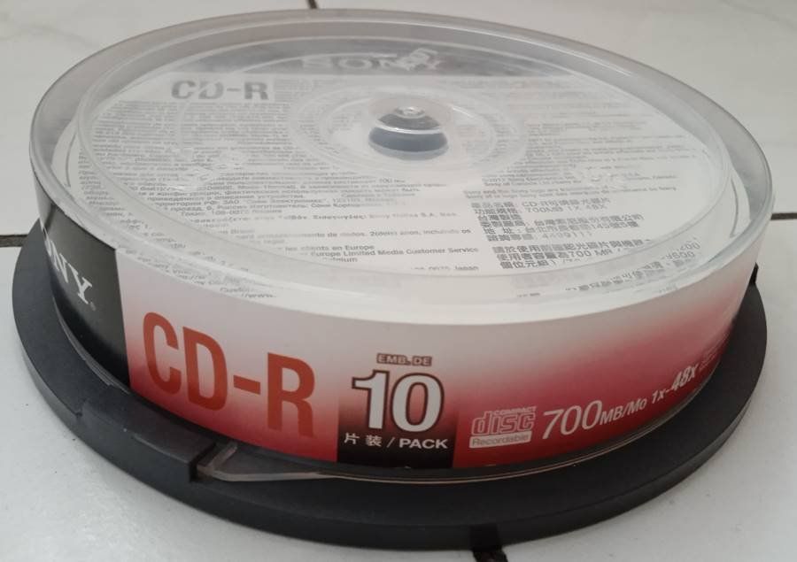 SONY CD-R - 700 MB - 10 Pack - NEU (Neu und originalverpackt) in Walenstadt für CHF 0.5 – mit ...