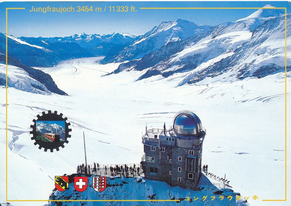 Aletschgletscher gel. 1992? SPHINX OBSERVATORIUM (Gebraucht) in Luzern für CHF 4.3 – mit ...