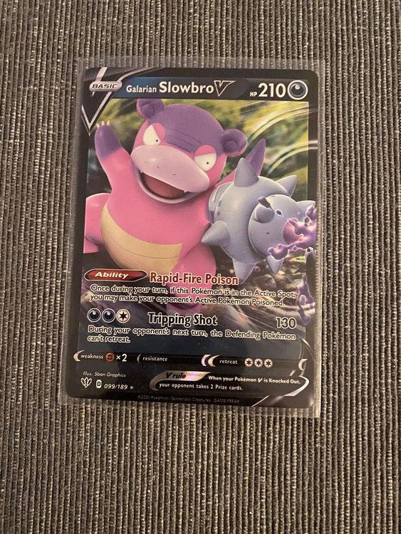 Galarian Slowbro V (Gebraucht) in Bern für CHF 1 – mit Lieferung auf Ricardo kaufen