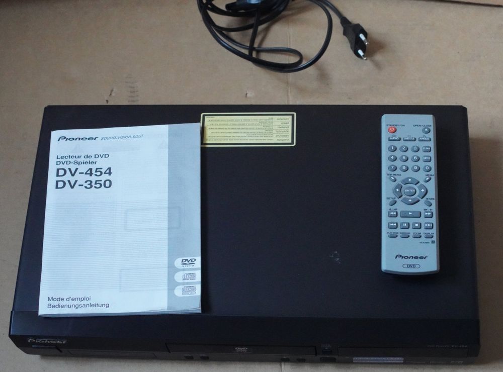 Pioneer DV-454 DVD/CD Player (Gebraucht) in Zuerich für CHF 19 – mit Lieferung auf Ricardo kaufen