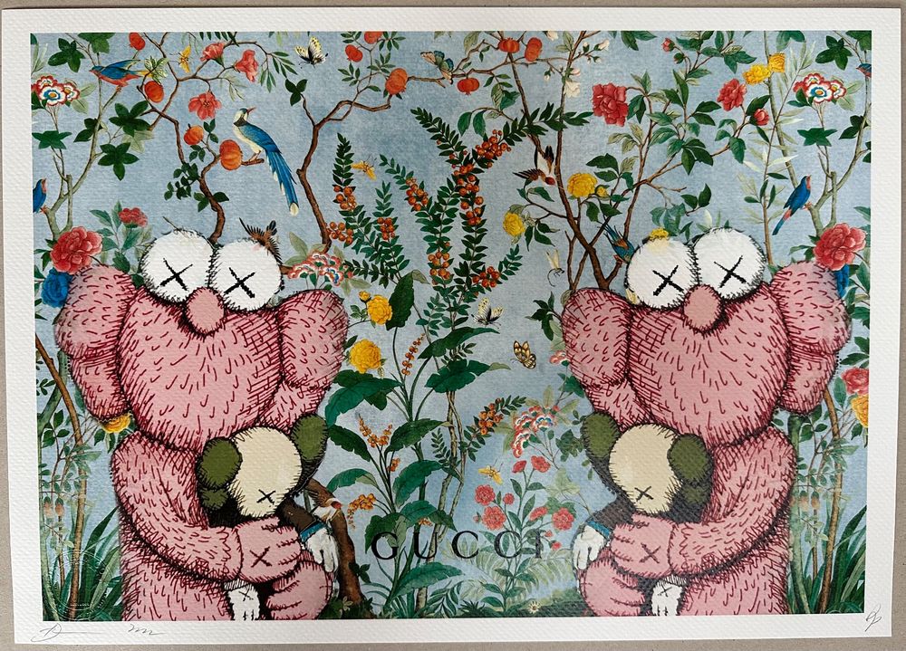 Death: KAWS Flower Power, signiert | Kaufen auf Ricardo