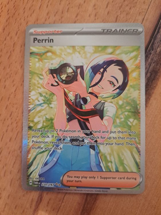 Perrin 220/167 Pokemon Karte (Gebraucht) in Elgg für CHF 50 – mit ...