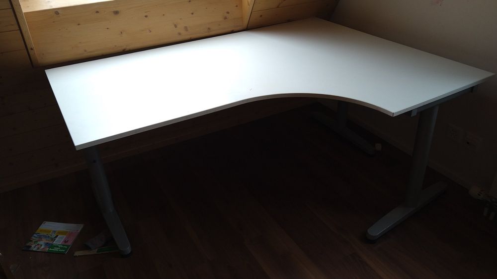 IKEA Schreibtisch "Galant" weiss | Kaufen auf Ricardo