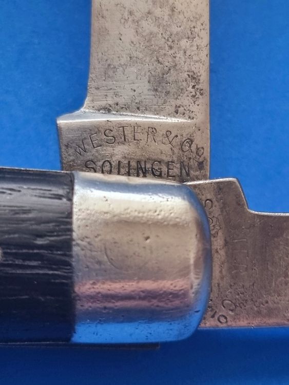 MILITÄRMESSER WESTER & CO SOLINGEN JG. 1890 – 1900! (Gebraucht) in Chur ...