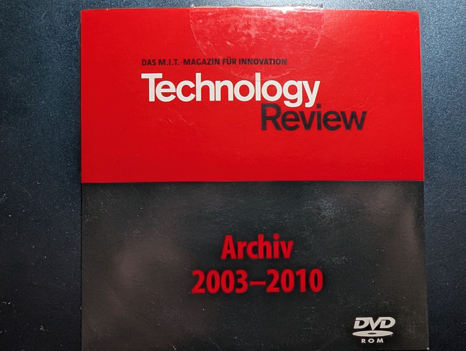Technology Review vom M.I.T. 2003-2010 (DVD) (Gebraucht) in Stallikon ...