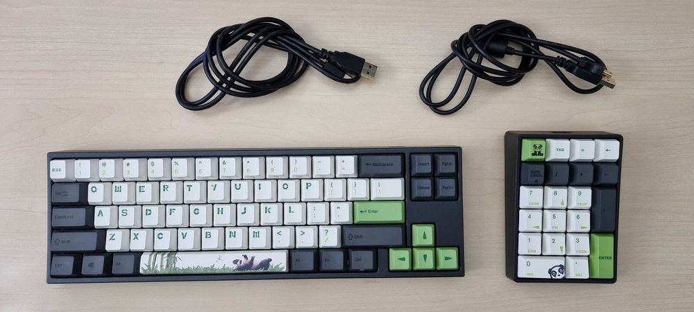 Ducky MIYA Pro Panda White LED 60% + Numpad (Gebraucht) in Chur für CHF ...
