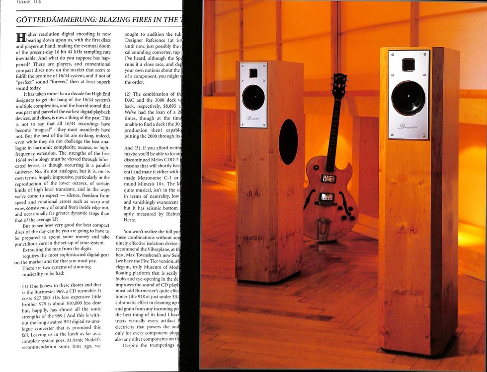 Burmester ART FOR THE EAR Dicke Mappe (19 mal A4 Prospekte) | Kaufen ...