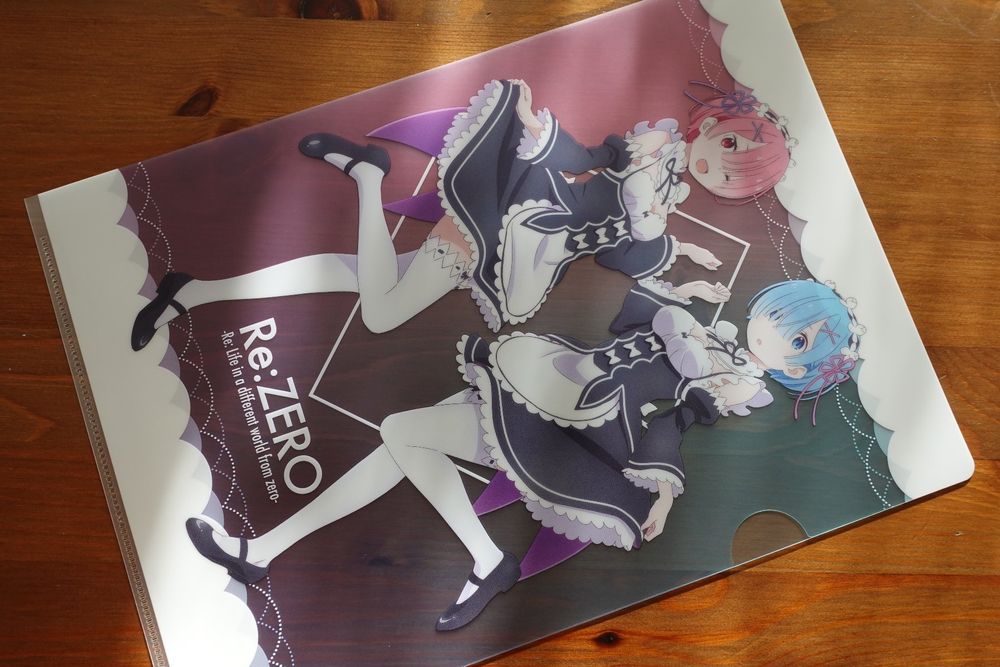 ReZero Anime Ram & Rem - Clear File Mäppli (Neu (gemäss Beschreibung ...