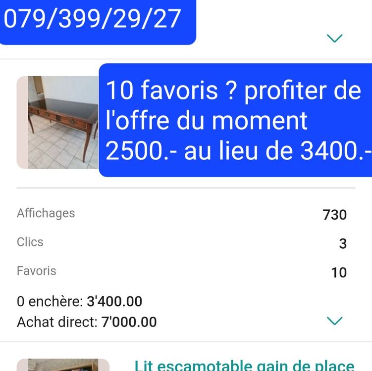 Bureau VIII la vitre dessu et endommager (D'occasion) à Monthey pour ...