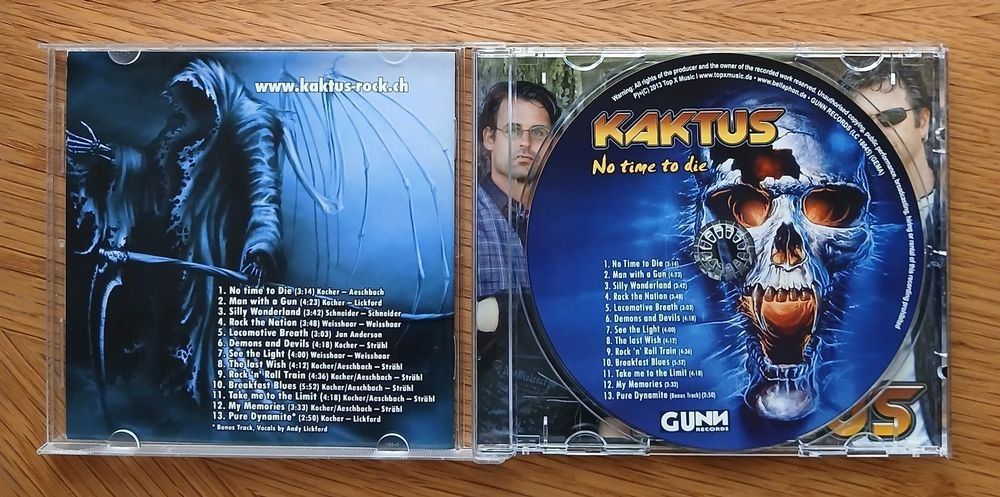 KAKTUS – No Time To Die (CD) CH-Hardrock Topzustand!!! (Neu (gemäss ...