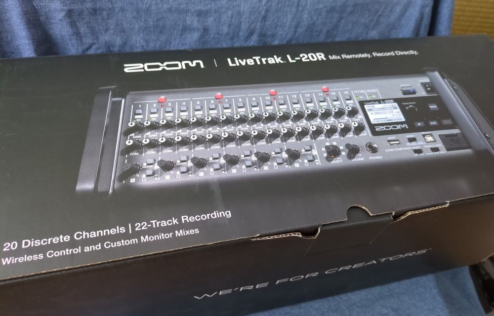 Zoom Livetrak L-20R 20-Kanal Mixer (Neu (gemäss Beschreibung)) in ...