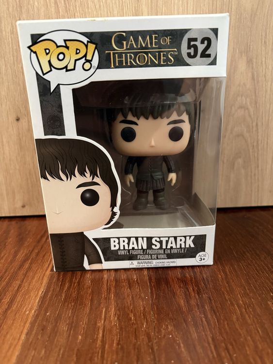 Figurine Funko Pop Bran Stark Game of Thrones N°52 GOT🤩 (D'occasion) à ...