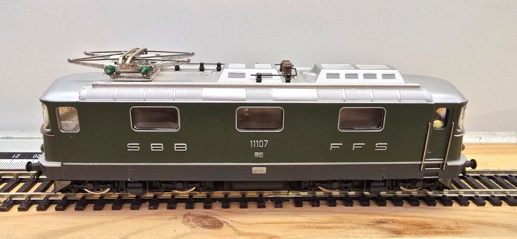HAG H0 161 Elektrolokomotive Re 4/4 II SBB (Neu (gemäss Beschreibung ...