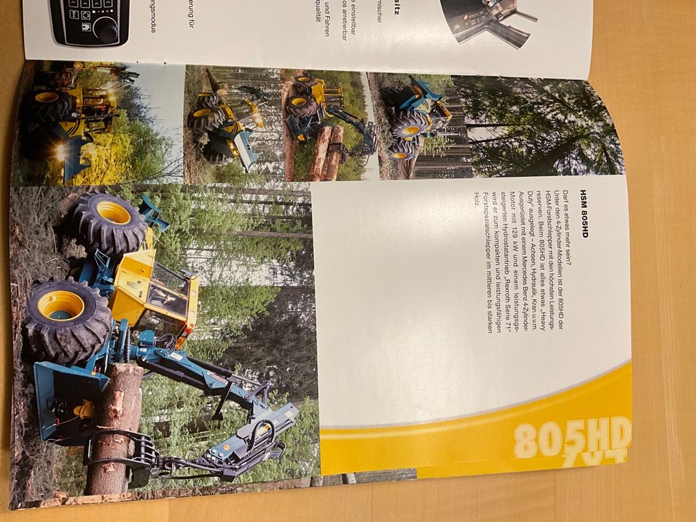 HSM Forstschlepper Traktor Prospekt (Gebraucht) in Schänis für CHF 15 ...