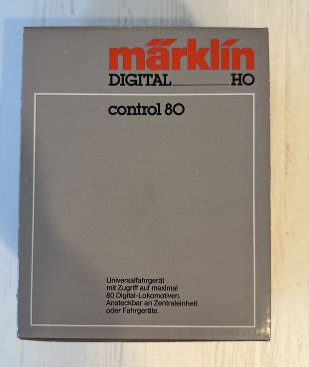 Märklin 6035 control 80 Digital HO in OVP ab 1 Franken ! (Neu und ...