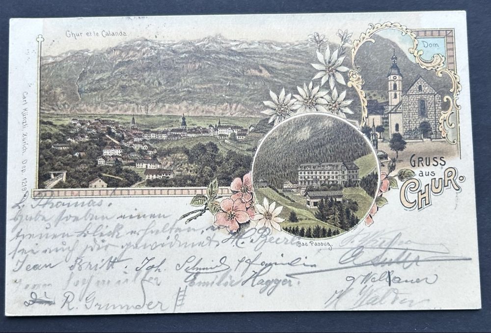 Gruss aus Chur Litho (Gebraucht) in Horw für CHF 15 – mit Lieferung auf Ricardo kaufen