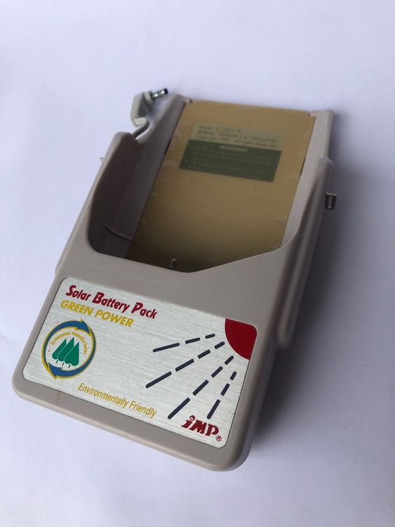 GAME BOY Solar Charger Ladegerät Akku 1992 # vintage retro (Gebraucht ...