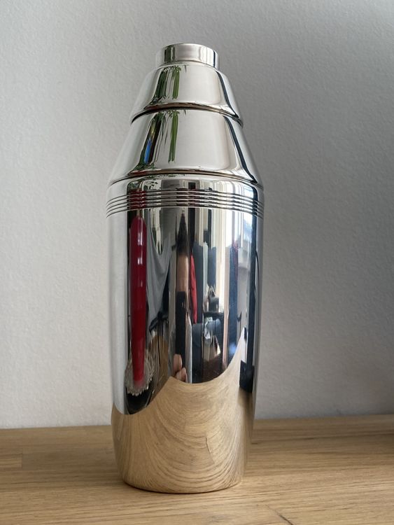 RARE - Christian Dior - Vintage versilberter Cocktail-Shaker (Neu ...