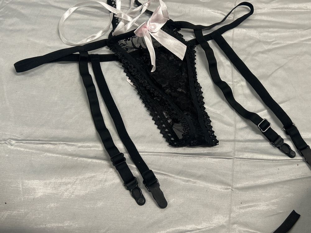 Sexy Dessous Neglige Spitze Schwanz Erotic BH Straps Neu (Neu und ...