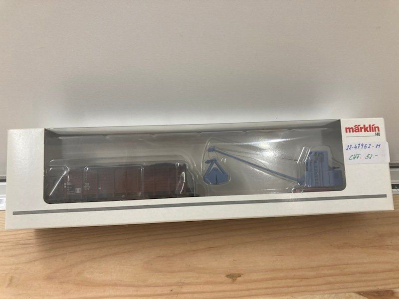 Märklin H0 47952 Offener Hochbordwagen E-12 Om DB (Neu und ...