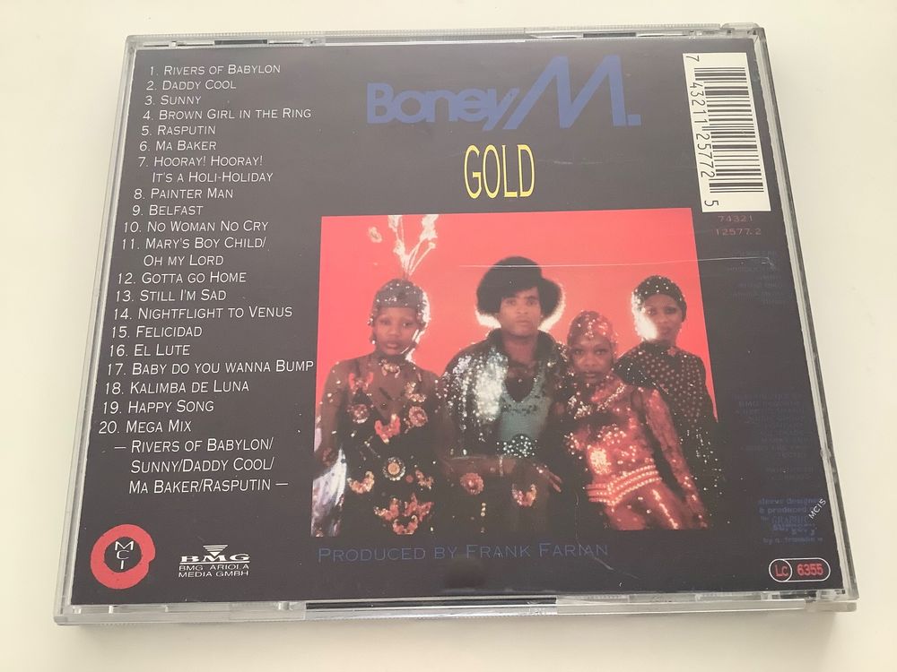 Boney M. / Gold 20 Super Hits / 1992 (Gebraucht) in Dübendorf für CHF 3 ...