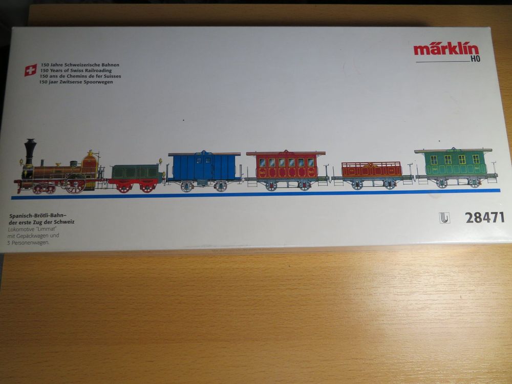 28471 Märkin HO "Spanisch-Brötli-Bahn" (Neu und originalverpackt) in Dottikon für CHF 229.9 ...