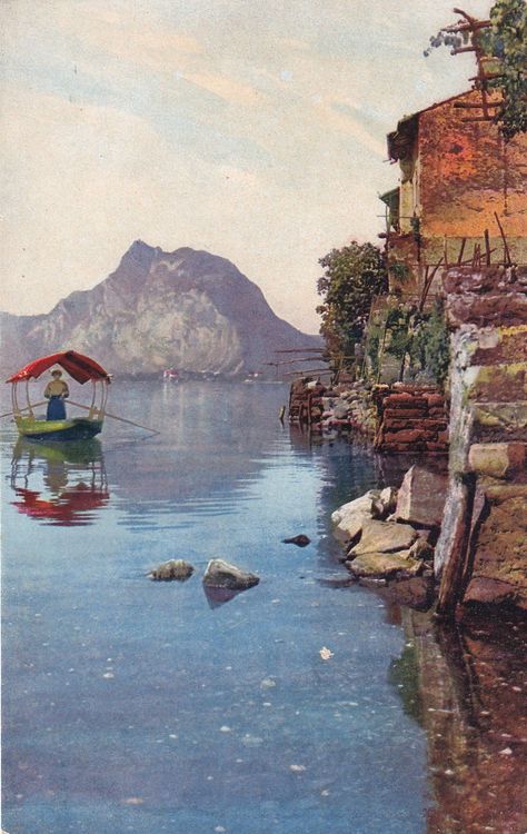 Lago di Lugano Gandria Monte S. Salvatore N°4885 (Gebraucht) in Cormoret für CHF 5 – mit ...