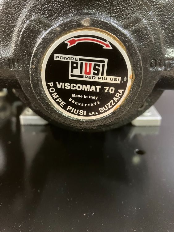 Förderpumpe Flügelzellenpumpe PIUSI Viscomat 70 (Gebraucht) in Hämikon ...