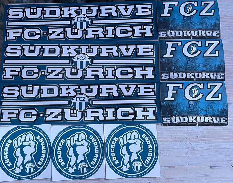 FCZ Sticker!! (Neu und originalverpackt) in Zūrich für CHF 18.5 – mit ...
