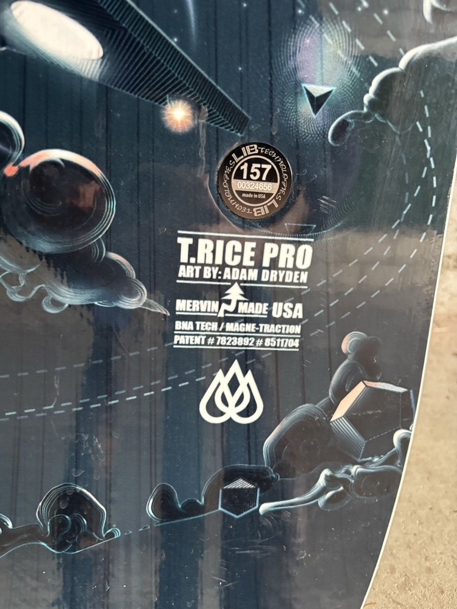 Lib Tech T.Rice Pro Snowboard inkl Bindung 157 - Top Zustand (Neu ...