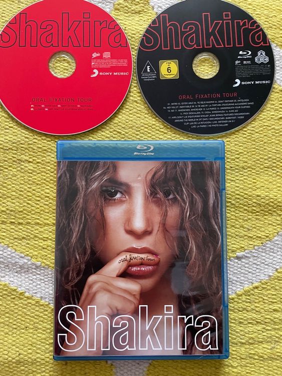 SHAKIRA-BLU RAY+CD ORAL FIXATION TOUR | Kaufen auf Ricardo