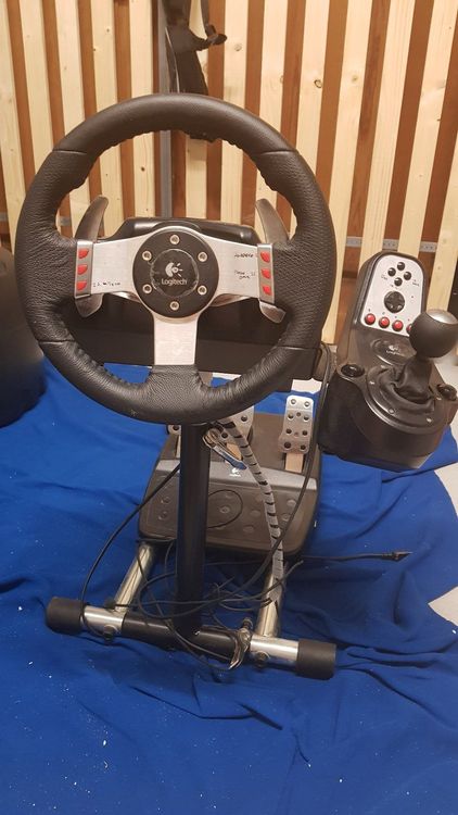 Logitech G27 mit Wheel stand pro (Gebraucht) in Matten b. Interl für ...