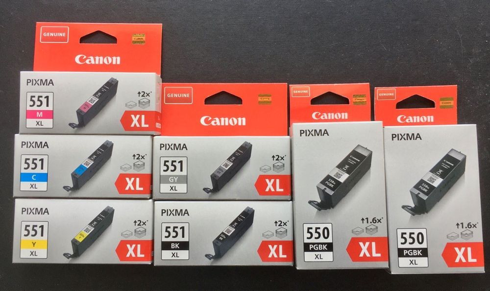 Canon CLI-551 XL / PGI-550 XL (Neuf avec emballage d'origine) à La Tour ...