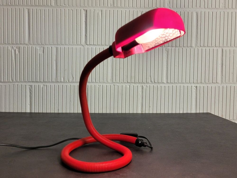Snake Cobra Tischleuchte Lampe W. Germany 1980 J. Snakelamp (Gebraucht ...